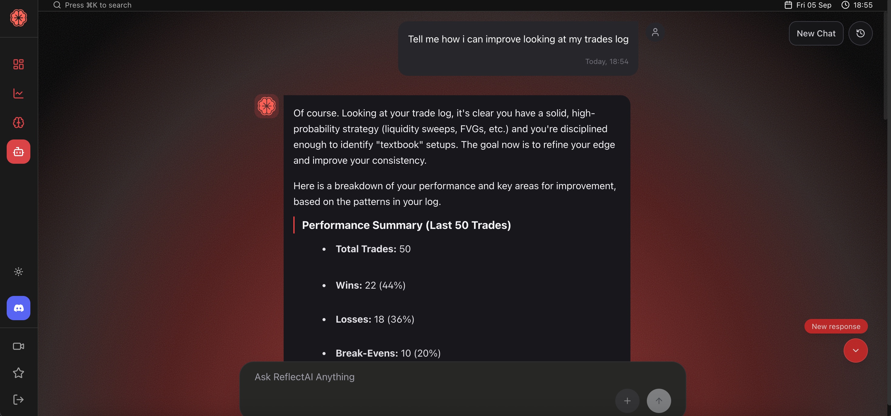 ReflectIQ - Trading Activity Management